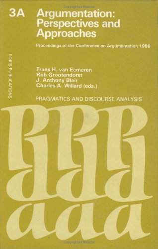 『Argumentation: Perspectives and Approaches : - 読書メーター
