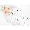DaisyGro Luxury Swaddle Blankets, Certified Organic Muslin Cotton, 3 ...