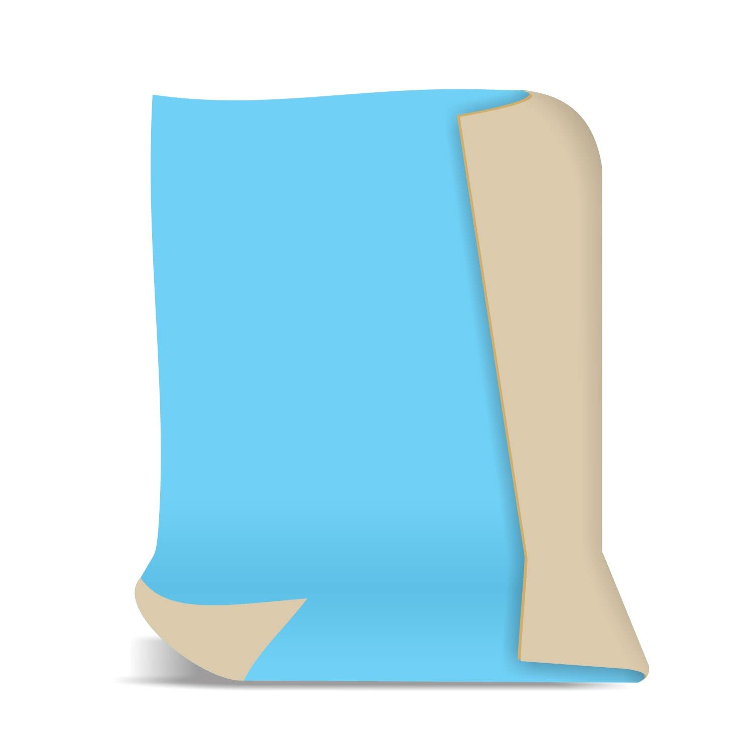 Buy Boltove® Thick Exact Non-Transparent 2-in-1 Photography Backdrop ...