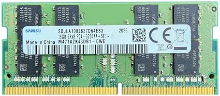 Amazon.in: Buy Samsung 16GB DDR4 3200MHz SODIMM PC4-25600 CL22 2Rx8 1 ...