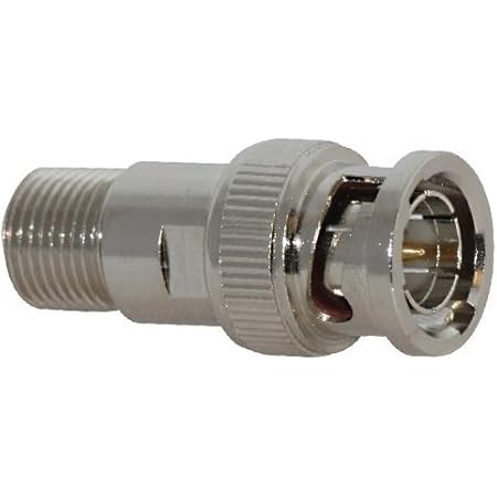 Amazon | BNCコネクター BNCP-F接栓 変換 F型コネクター 防犯カメラ 75Ω対応品 | Nextage | 変換アダプター・変換プラグ