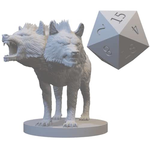 Amazon.com: Medium Animal Miniature for DND Pathfinder RPG Unpainted ...