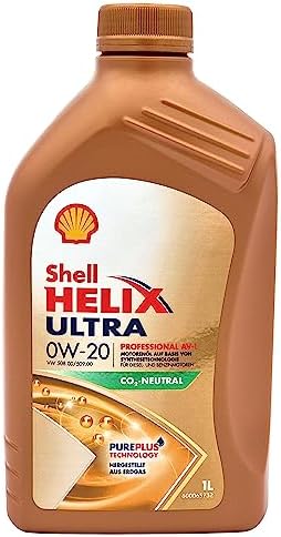 Shell Helix Ultra 0W20 Motoröl 1L Norm 50800 50900 Öl Pure Plus ...