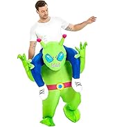 Amazon.com: JUROSAICA Inflatable Monkey Costume Adult Funny Blow Up ...
