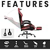 Amazon.com: N-GEN GAMING Video Gaming Chair with Footrest Lumbar ...