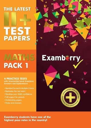 Examberry 11+ Maths Practice Papers - Pack 1 (2nd Edition): Amazon.co ...