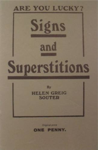 Signs and Superstitions: Helen Greig Souter: 9781861180858: Amazon.com ...
