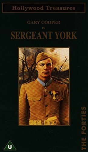 Amazon.com: Sergeant York [VHS] : Gary Cooper, Walter Brennan, Joan ...