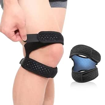 Buy Sports Knee Brace with Double Patella Support, Patellar Tendon ...