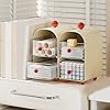 Amazon.com: Coffee Creamer Box With Drawer Cosmetics Holder Teas Bag ...