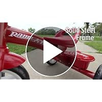 Radio Flyer Red Rider Trike, outdoor toddler tricycle, ages 2 ½ -5 ...