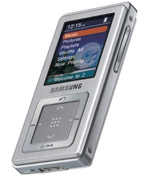 Samsung YP-Z5Z 1 GB Digital Audio Player White : Amazon.in: Electronics