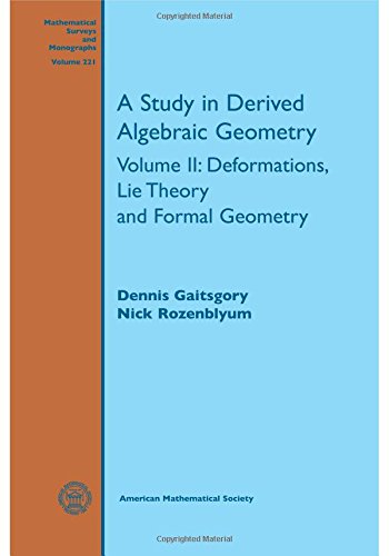 Amazon.com: A Study in Derived Algebraic Geometry: Deformations, Lie ...