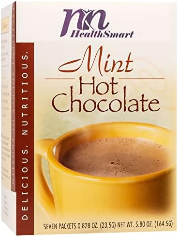 Amazon.com : HealthSmart High Protein Mint Hot Chocolate Drink, 15g ...