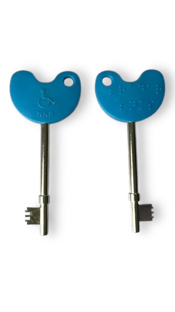 Hidden Disability Lanyard with Compatible Radar/NKS Disabled Toilet Key ...