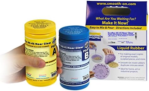 Amazon.com: Ecoflex 00-45 Near Clear - Super-Soft, Exceptionally Clear ...