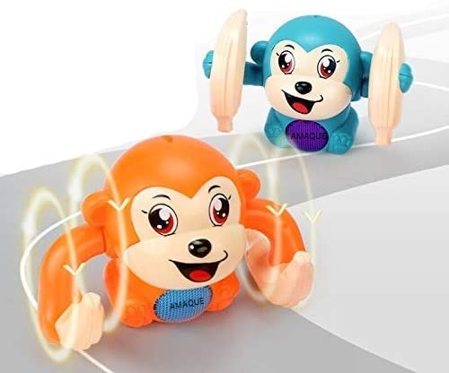 Buy AMAQUE® Tumbling Jumping Monkey Toy for Baby and Kids, Sound ...