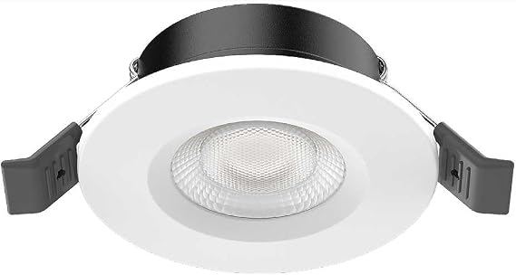 Qvis FRD Elite Fixed Fire Rated LED Downlight Switchable Wattage 4w/6w ...