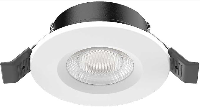 Qvis FRD Elite Fixed Fire Rated LED Downlight Switchable Wattage 4w/6w ...