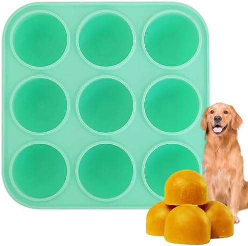 Amazon.com: 9Cavities Silicone Dog Treat Mold for Woof Pupsicle & Power ...