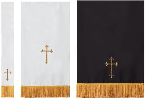 Amazon.com: Murphy Robes Reversible Latin Cross Embroidered Bible ...