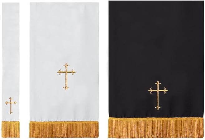 Amazon.com: Murphy Robes Reversible Latin Cross Embroidered Bible ...