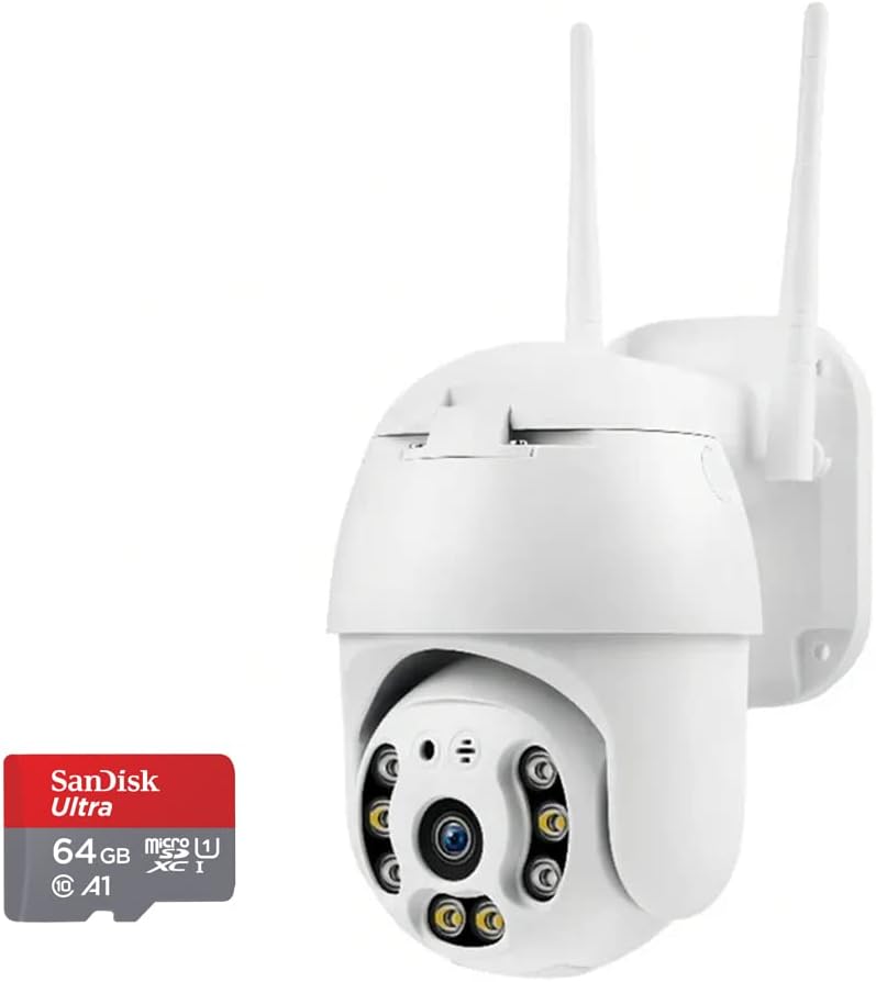 Buy TECHNOVIEW 1080P WiFi Security Camera Ptz Outdoor Dome IP Wireless ...