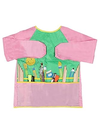 PASSION PETALS Kids Painting Apron,Art Smock, Waterproof Art Smocks For ...