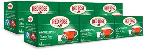 Amazon.com : Red Rose Naturally Decaffeinated Black Tea Specially ...