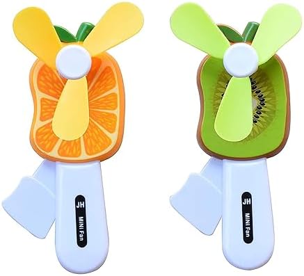 ZAMSEA Kid's Hand Pressure Mini Fan Fruit Shape Cute Squeeze Toys/Cool ...