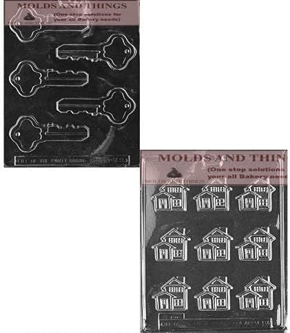 Amazon.com: House and Keys little House and keys Shapes chocolate candy ...