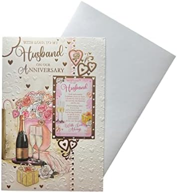 "Express Yourself" Anniversary Card for Husband - Includes Keepsake and ...