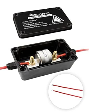 Amazon.com: Class T Fuse Block, 400 Amp Fuse, Casing Sealed Waterproof ...