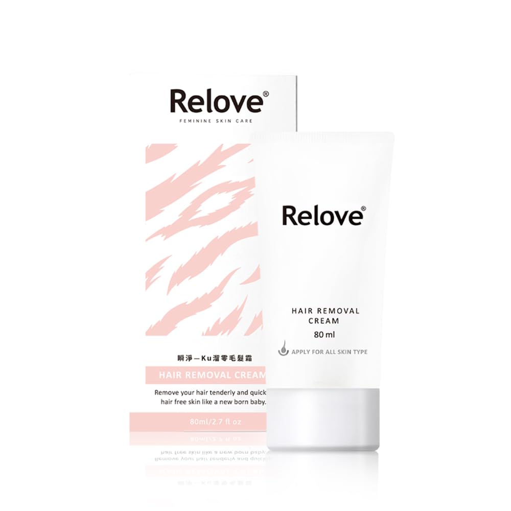 Amazon.com : Relove CLEANSING ZERO HAIR CREAM 80ml (hair remover) : Beauty & Personal Care