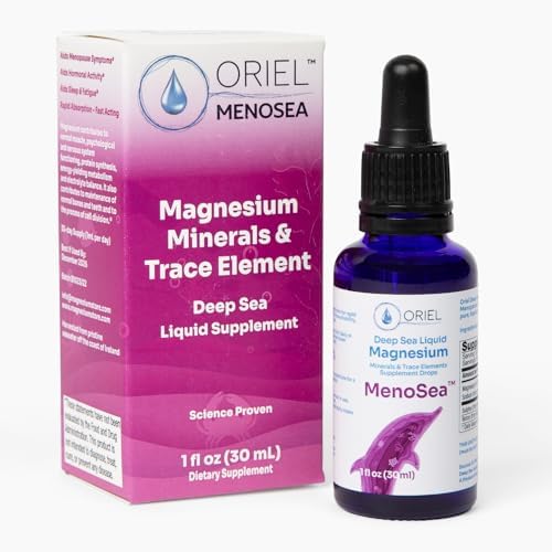 Amazon.com: Oriel Magnesium Deep Sea Liquid Drops MenoSea | with Other ...