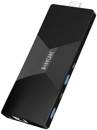 Amazon.com: AWOW Fanless Mini PC Stick Intel Celeron J4105, 4GB Ram ...