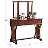 Amazon.com: Poundex PDEX-F4118 Vanities, Brown : Home & Kitchen