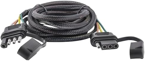 Amazon.com: Oyviny 16AWG Vehicle-Side and Trailer-Side 4 Pin Trailer ...