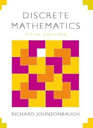 Discrete Mathematics (5th Edition): Johnsonbaugh, Richard ...
