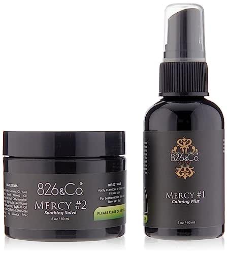 Amazon.com: 826 & Co. MERCY SKIN SALVE & SPRAY for face, body and scalp ...