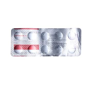 Dapaone 5mg - Strip of 10 Tablets : Amazon.in: Health & Personal Care