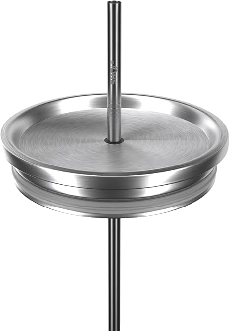 SHO Reusable Straw Lid for SHO Calix - 500ml - Stainless Steel & BPA ...
