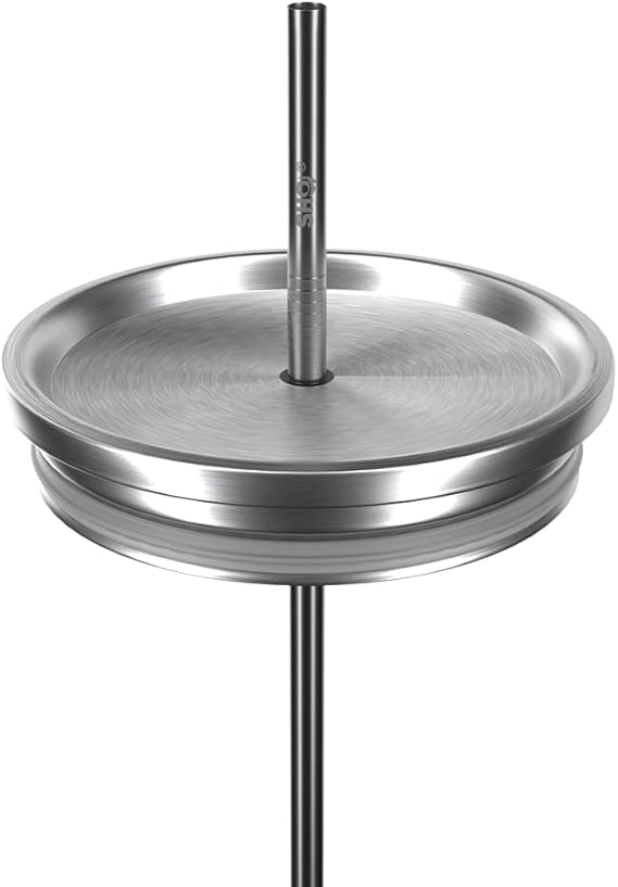 SHO Reusable Straw Lid for SHO Calix - 500ml - Stainless Steel & BPA ...