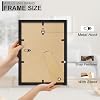 Amazon.com - A PLUS MAX 8x11 Picture Frame Set of 2, Black Engineered ...