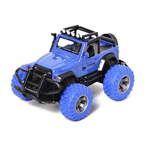 Braintastic Pullback Friction Thaar Jeep Model Diecast Metal Car with ...