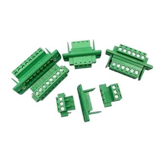 2sets 2EDGWC 2edg 2/3/4/5/6 Pin 5.08MM Pitch Pluggable Screw Terminal ...