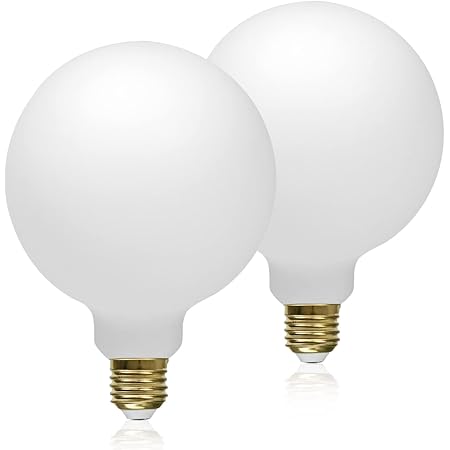 G95 Globe LED Light Bulb, Aluxcia G95 Vintage Edison Bulb 10W G30 E26 ...