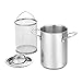 Amazon.com: Cuisinart 3 Qt. Steaming Set (3 pc), Stainless Steel: Home ...