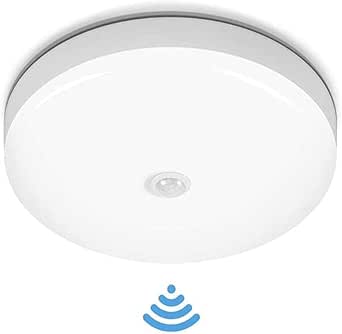 HEITIGN Light Ceiling Motion Flush Mount Ceiling Light 12W LED Fixture ...