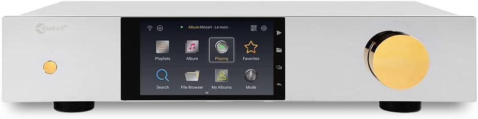 Amazon.com: Eweat DMP60 Digital Audio Player ES9038PRO with XU216 Native DSD512 Hardware ...